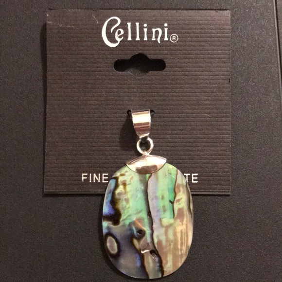 Cellini | Jewelry | Cellini Fine Silver Plate Charm Pendant | Poshmark